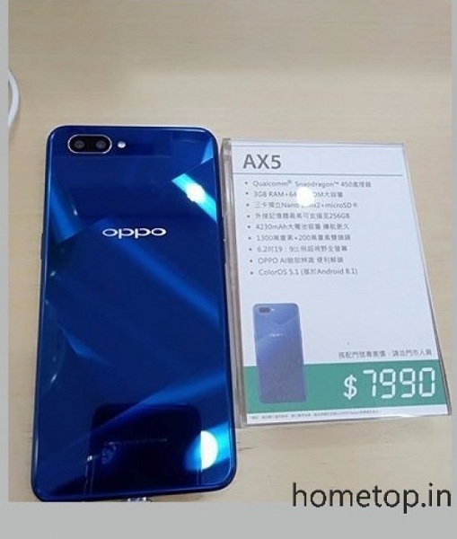 Loạt hình ảnh trên tay cho biết cấu hình và giá bán OPPO AX5 xuất hiện - ViettelStore.vn